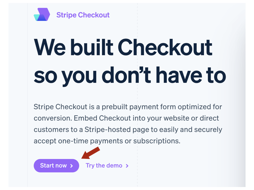 Stripe Checkout Setup